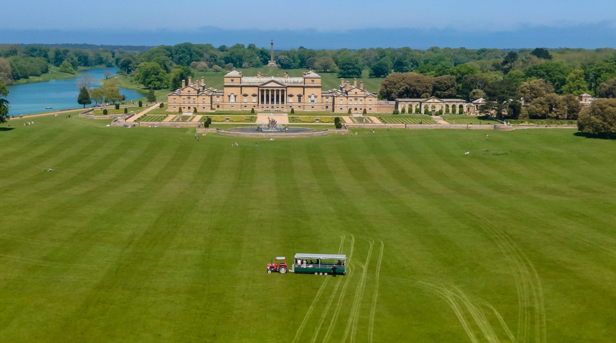 Temples, Trees, Turnips and a Tipple - Tractor Trailer Tour - Holkham