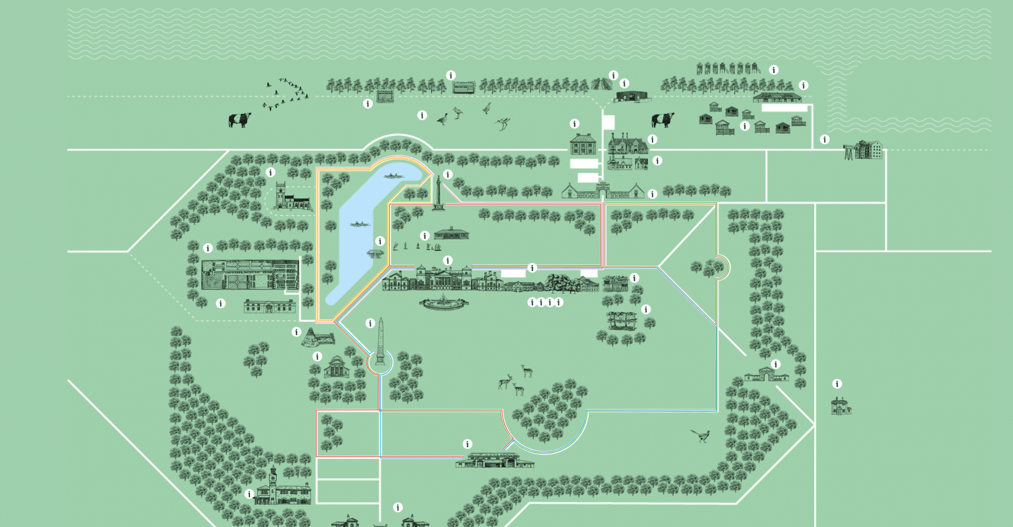 Interactive Map - Holkham