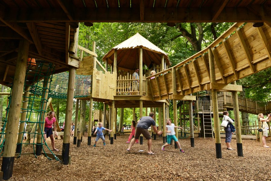 Woodland Play Area | Visiting Holkham | Family Days out Norfolk