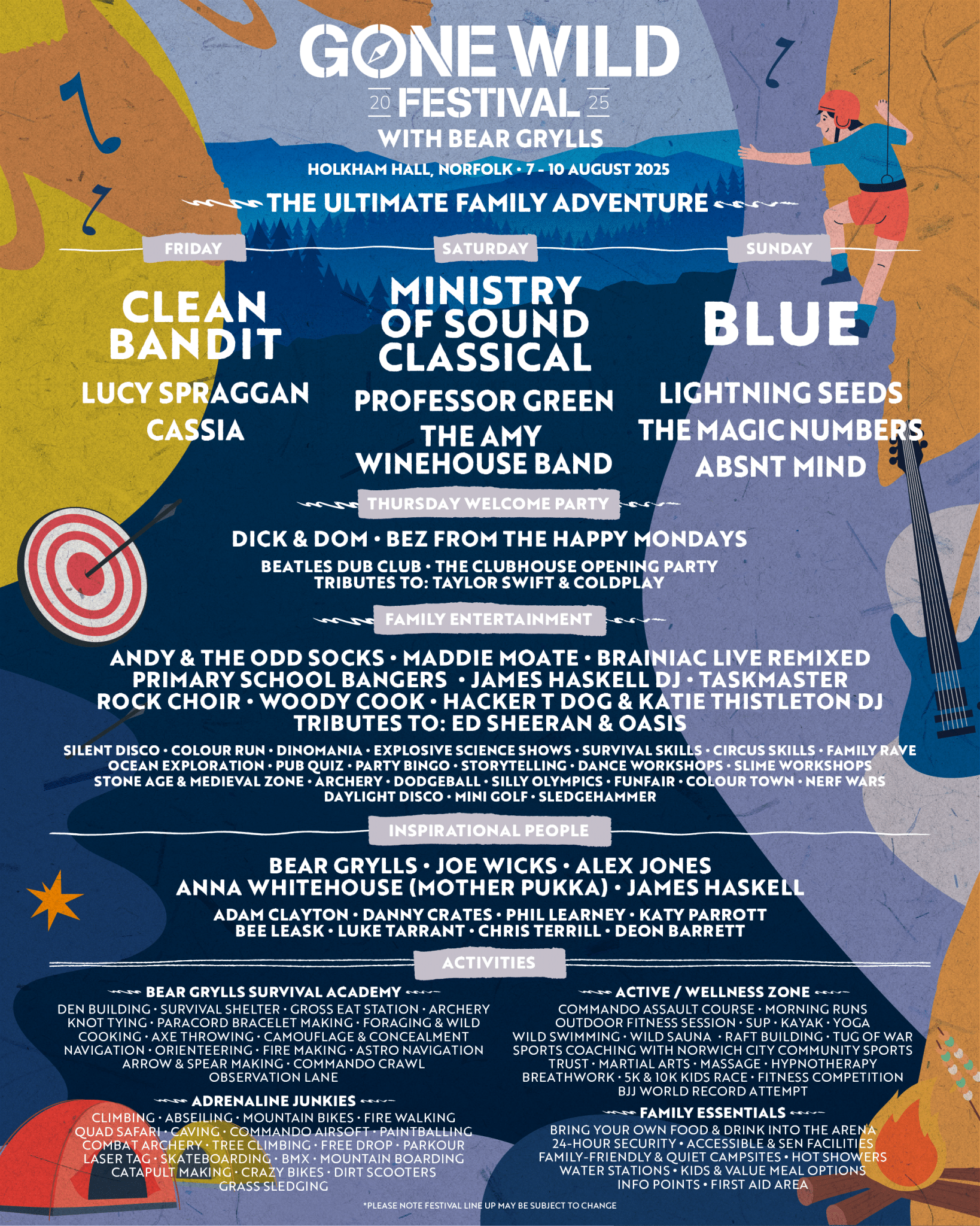 Gone Wild Festival with Bear Grylls - Holkham