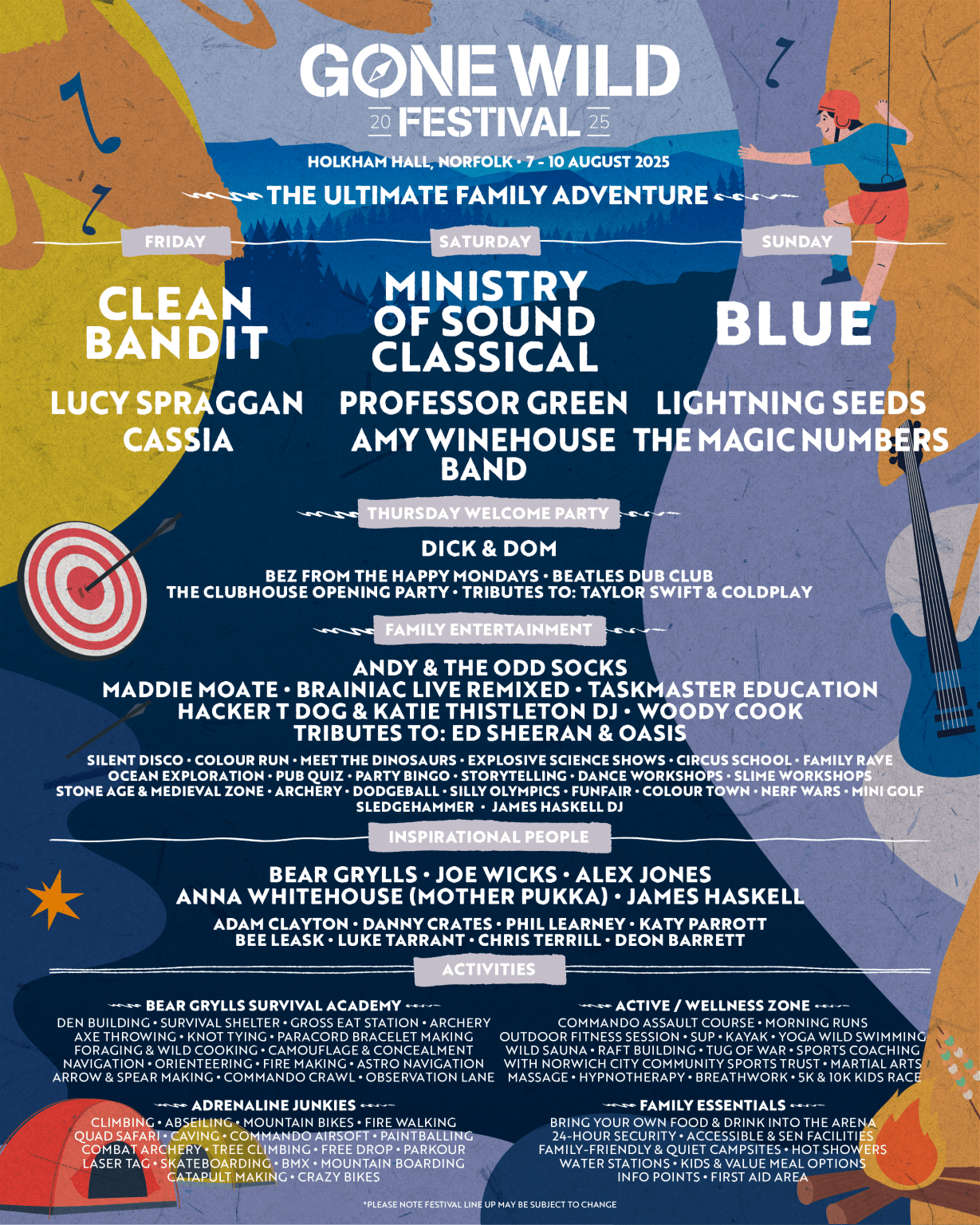 Gone Wild Festival with Bear Grylls - Holkham