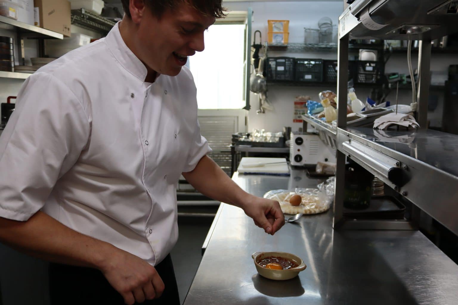 Lonnie's winning breakfast | The Victoria | North Norfolk | - Holkham